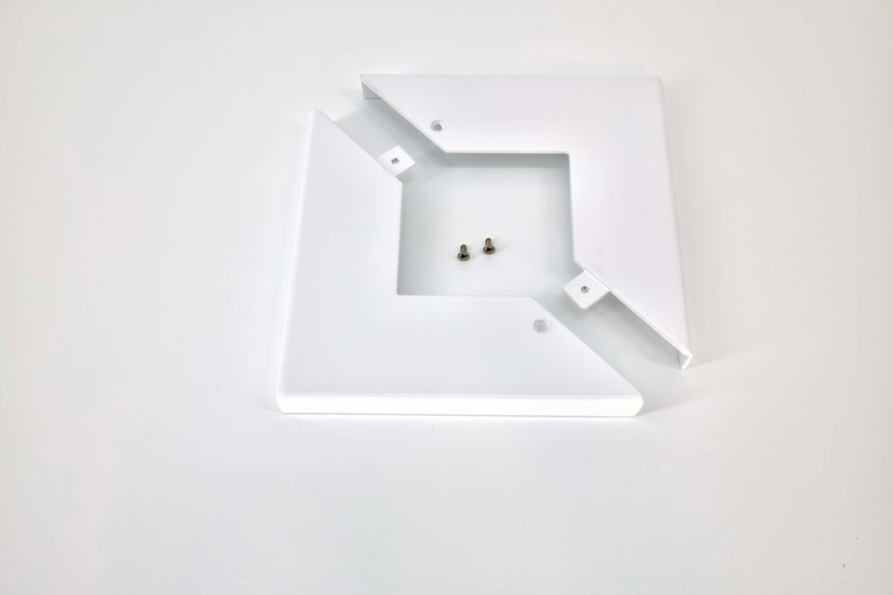 Baseplate Cover, White – CityPost Cable Railing