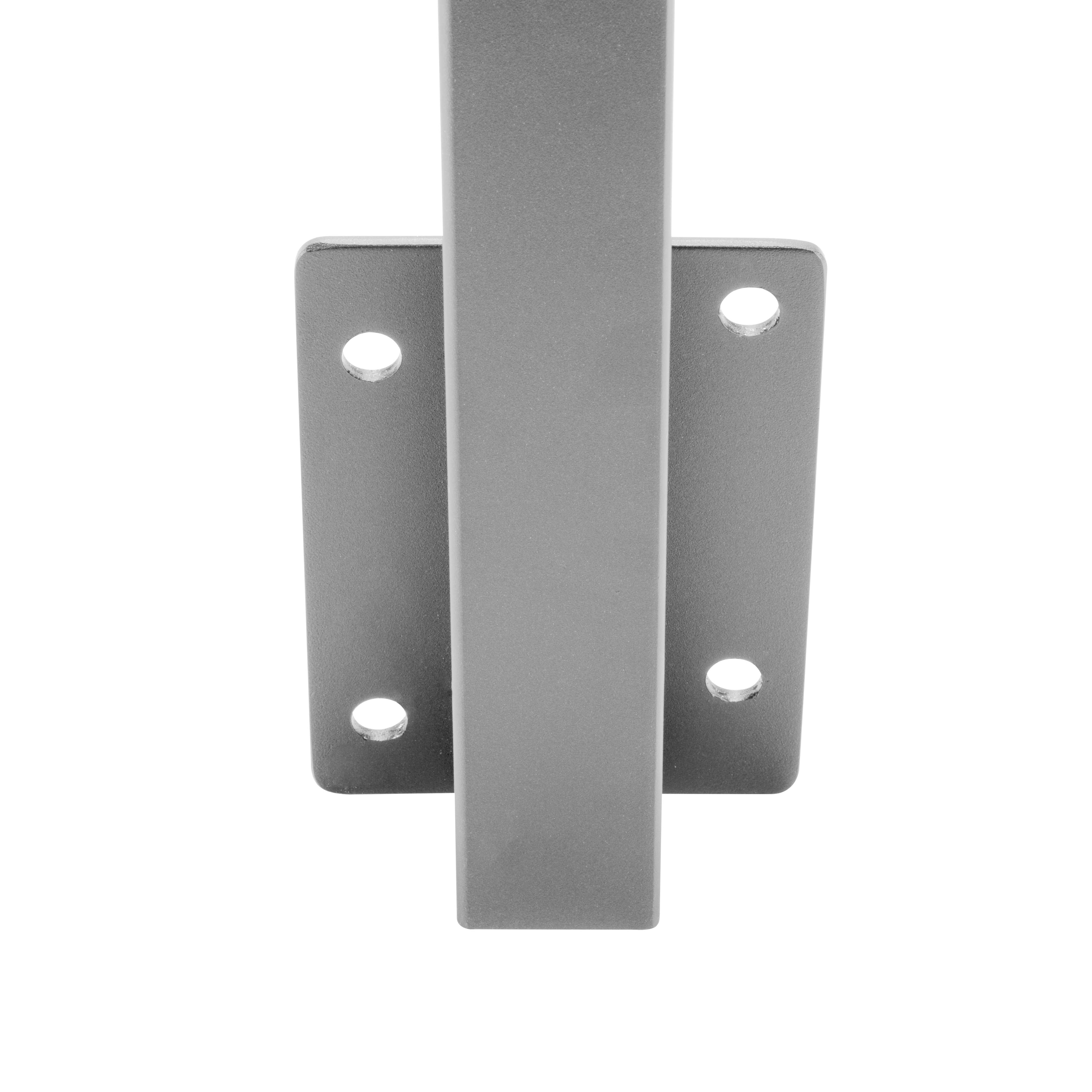 50 ft. x 36 in. Grey Deck Cable Railing, Face Mount – CityPost Cable ...